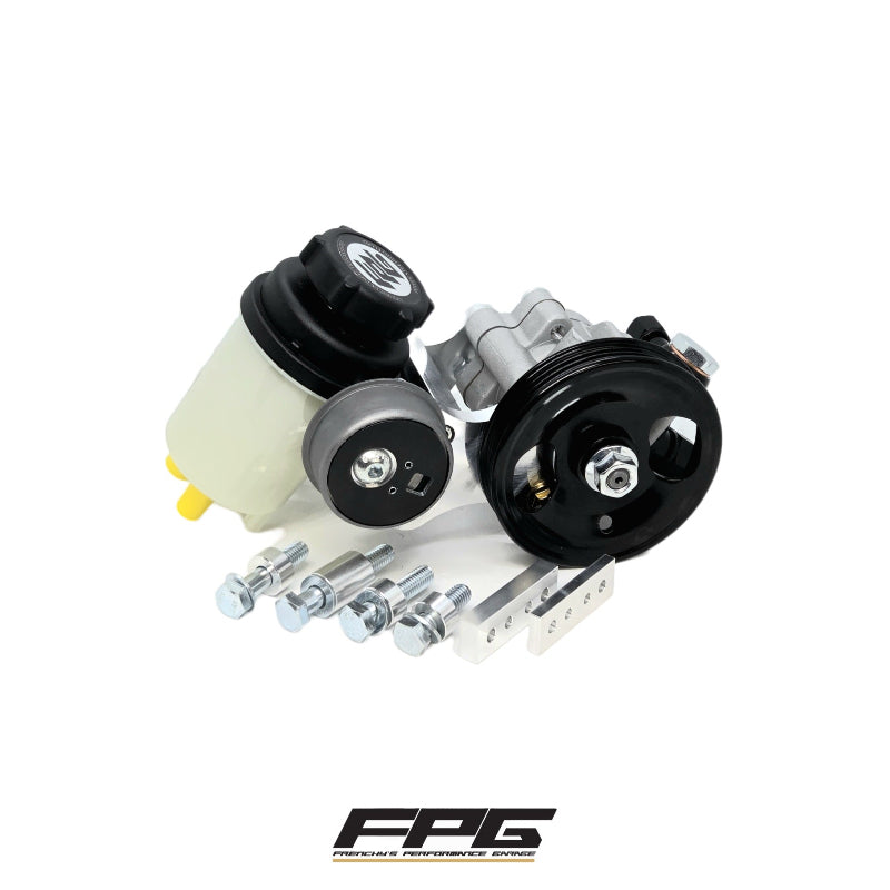 FPG Nissan RB Power Steering Kit RB20/25/26/30 Billet Mount Adjustable ...